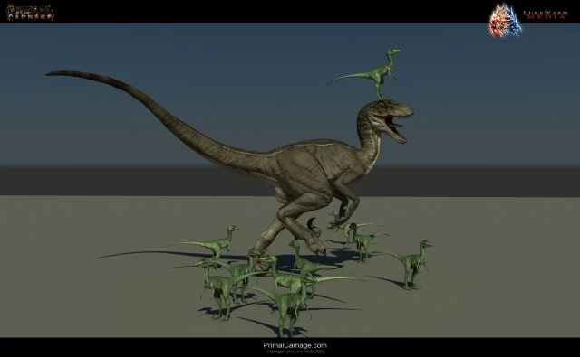 Primal Carnage Feathered Raptor