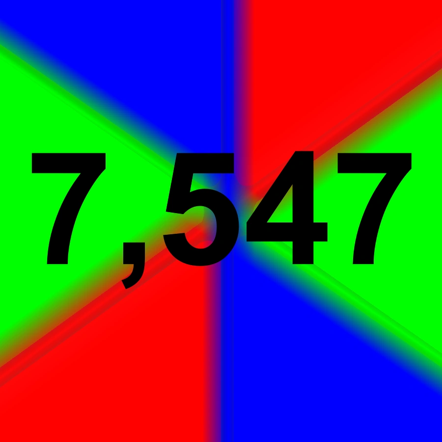 7,547 | Prime Numbers Wiki | Fandom