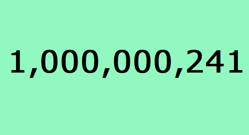 1,000,000,241 | Prime Numbers Wiki | Fandom