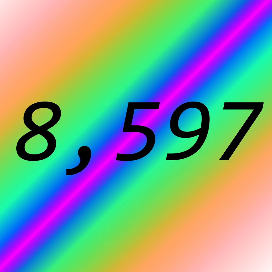 8,597 | Prime Numbers Wiki | Fandom