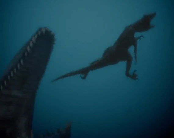 Swimming Theropod | Primeval Series 5 Wiki | Fandom