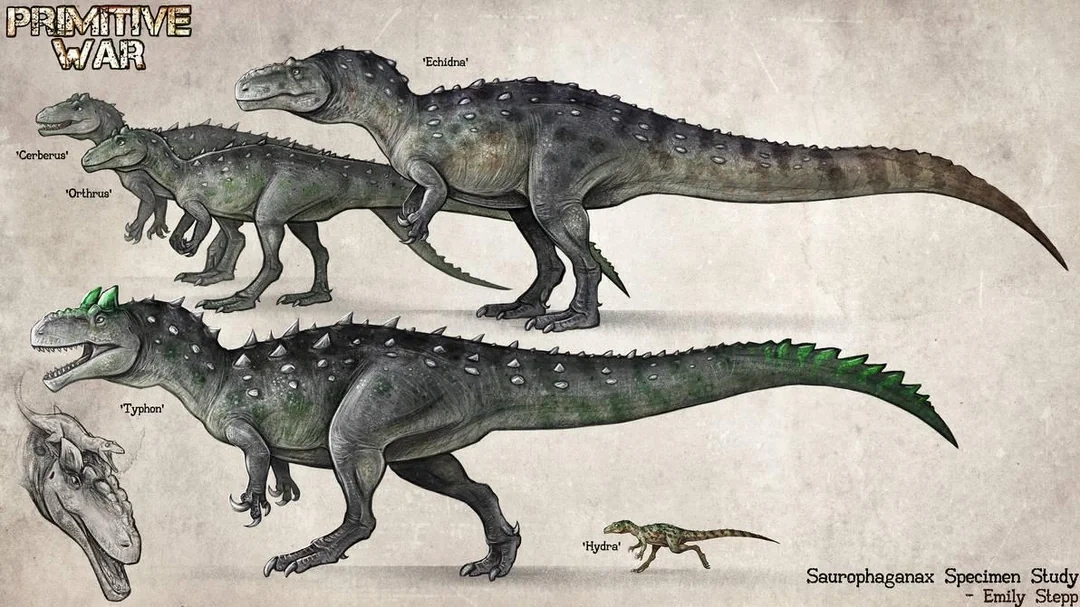 Saurophaganax | Primitive War Wiki | Fandom