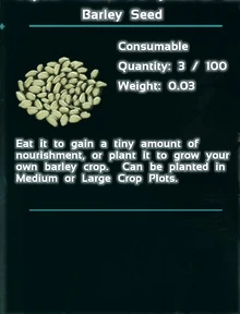 Barley Seed | Ark Primitive Survival Wikia | Fandom