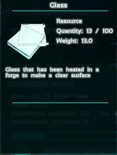 Glass (item) | Ark Primitive Survival Wikia | Fandom