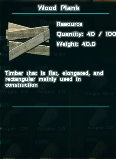 Wood Plank | Ark Primitive Survival Wikia | Fandom