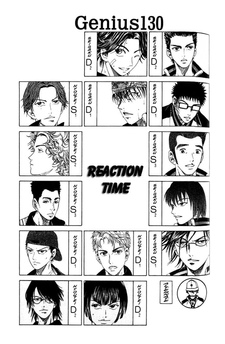 Genius 130: Reaction Time | Prince of Tennis Wiki | Fandom