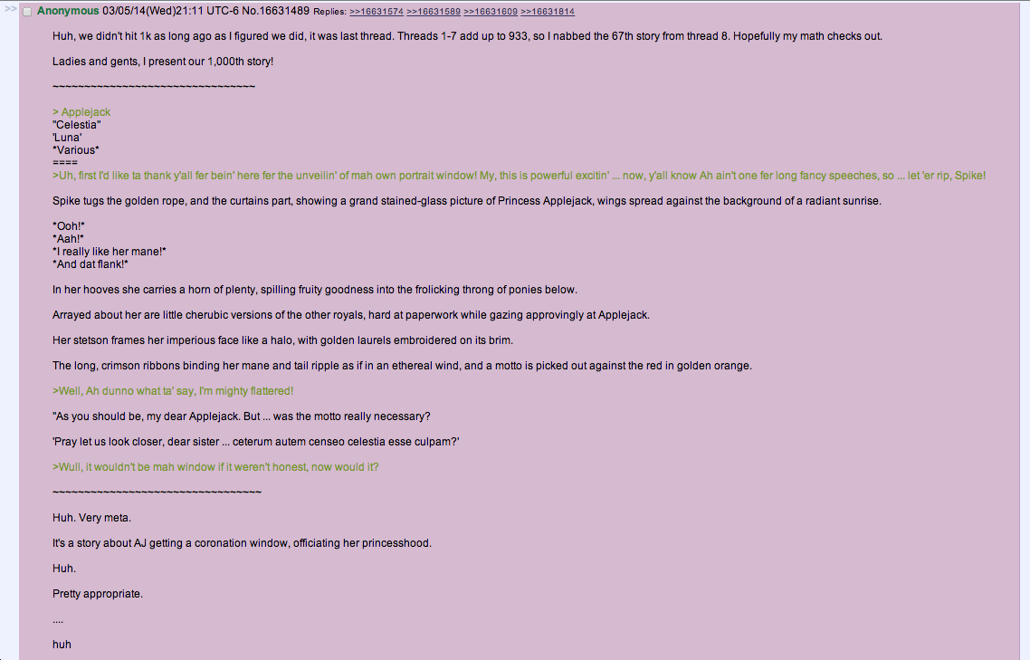 The Thread Ghosts | Princess Applejack Wiki | Fandom