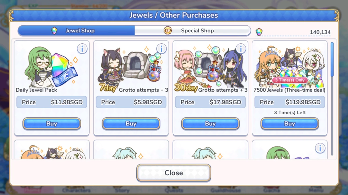 Monetization | Princess Connect Re:Dive Wiki | Fandom