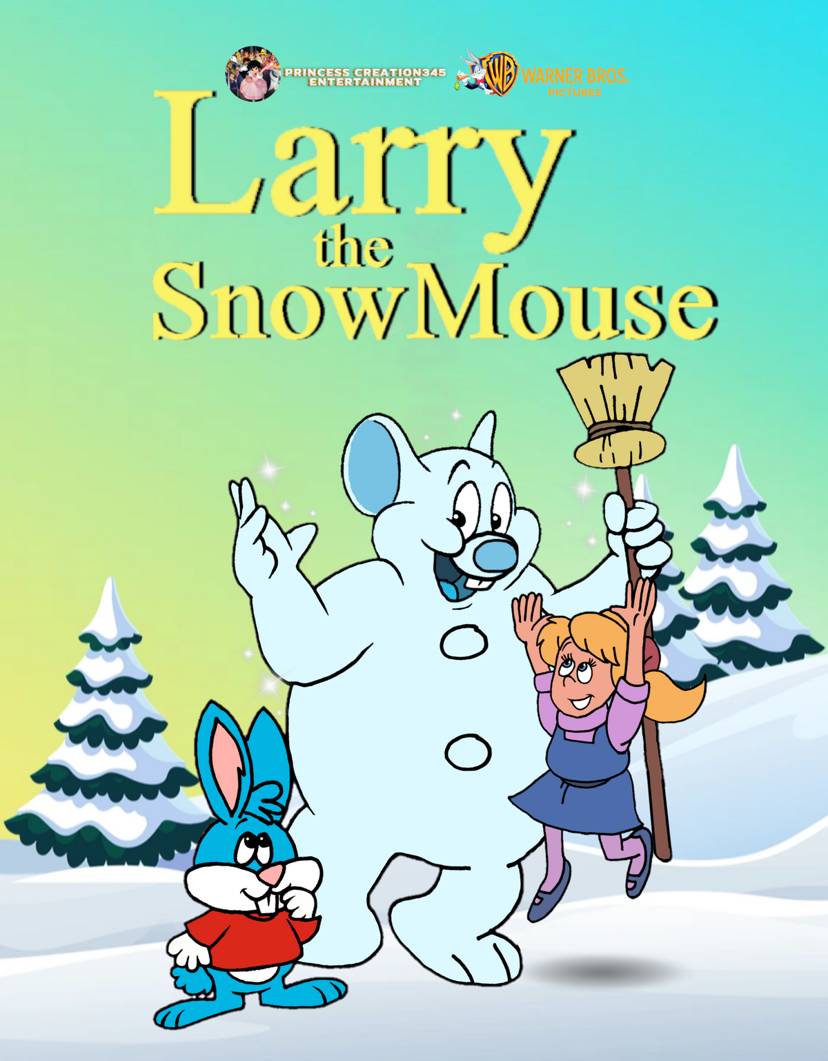 Larry The Snow Mouse 1969 Princess Creation345 Spoofers Crossover