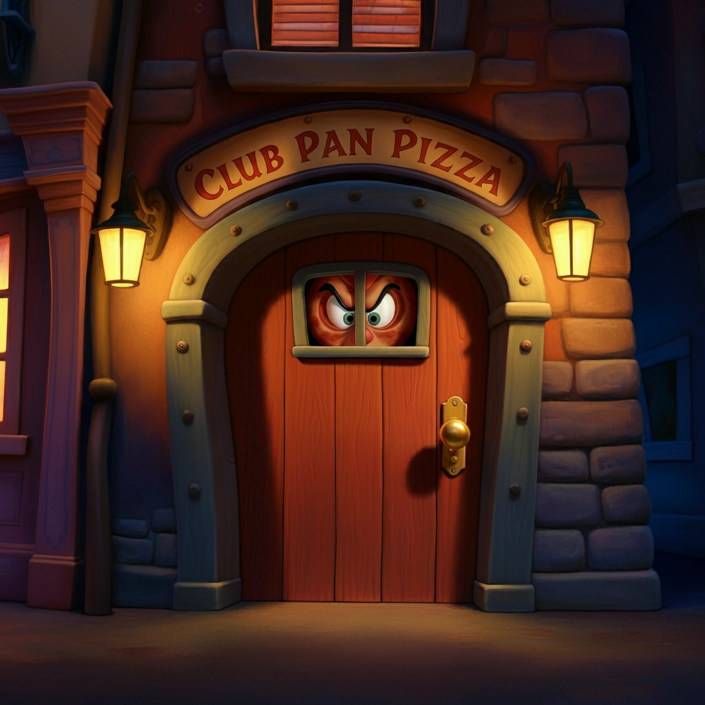 Club Pan Pizza (Door) | Princess Pizza Wiki | Fandom
