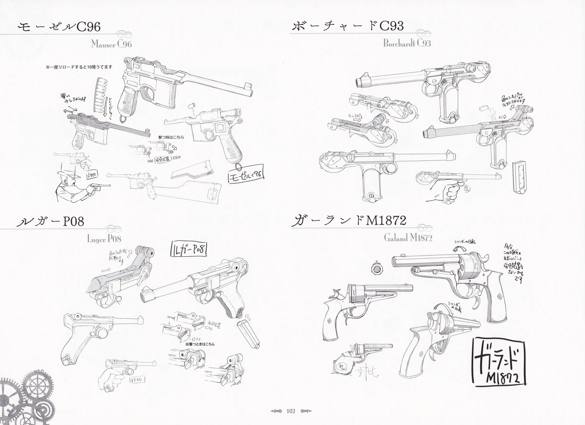 List of Guns and Weapons | Princess Principal Wiki | Fandom