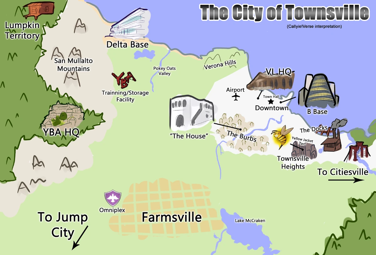 Townsville | PrincessCallyie Wiki | Fandom