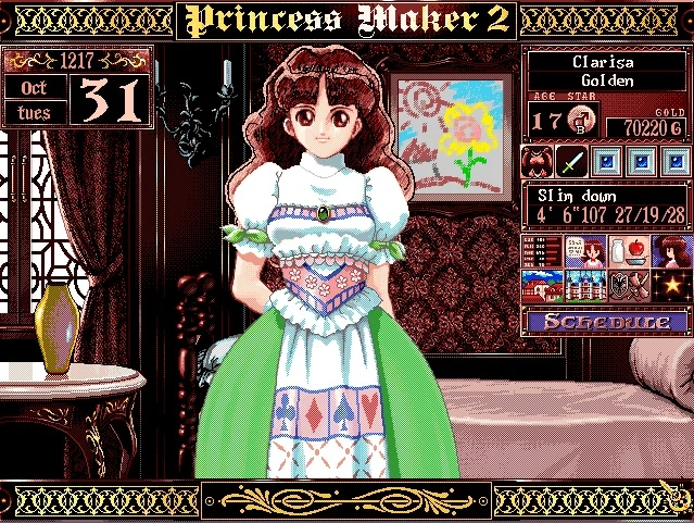 Cotton Dress (PM2) | Princess Maker Wiki | Fandom