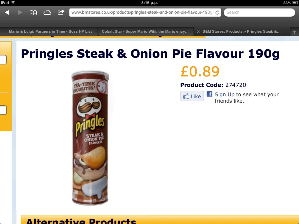 Steak and Onion Pie | Pringles Wiki | Fandom