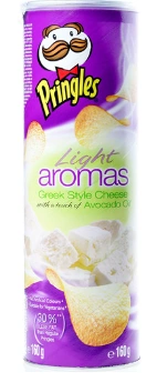Light Aromas Greek Style Cheese with a touch of Avocado Oil | Pringles ...