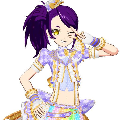Rainbow Purple Pafé Coord Pripara Wiki Fandom