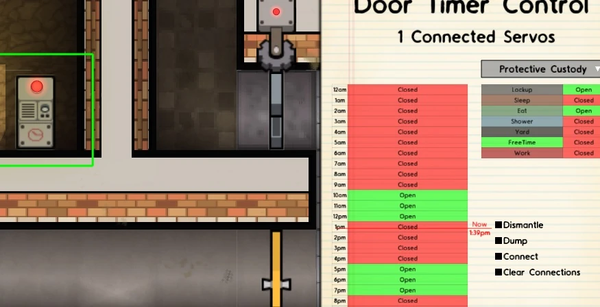 Control horario de las puertas | Wiki Prison Architect España | Fandom