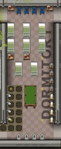 Minimum Security Prison Layout