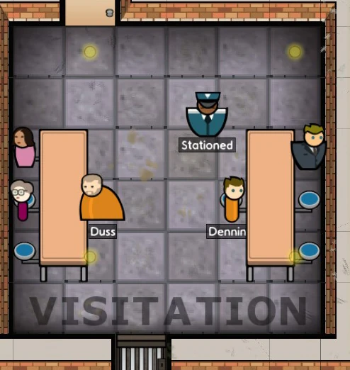 Visitation | Prison Architect Wiki | Fandom
