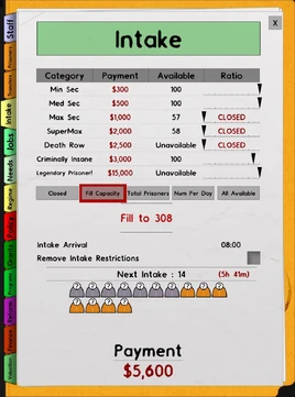 Intake | Prison Architect Wiki | Fandom