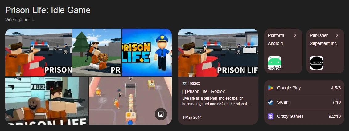 User blog:Hrvy891/Other places mentioning Prison Life | Prison Life ...