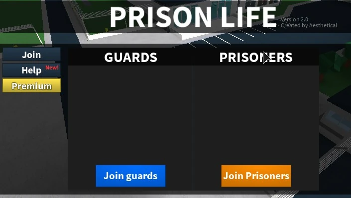 Main Menu | Prison Life Wiki | Fandom