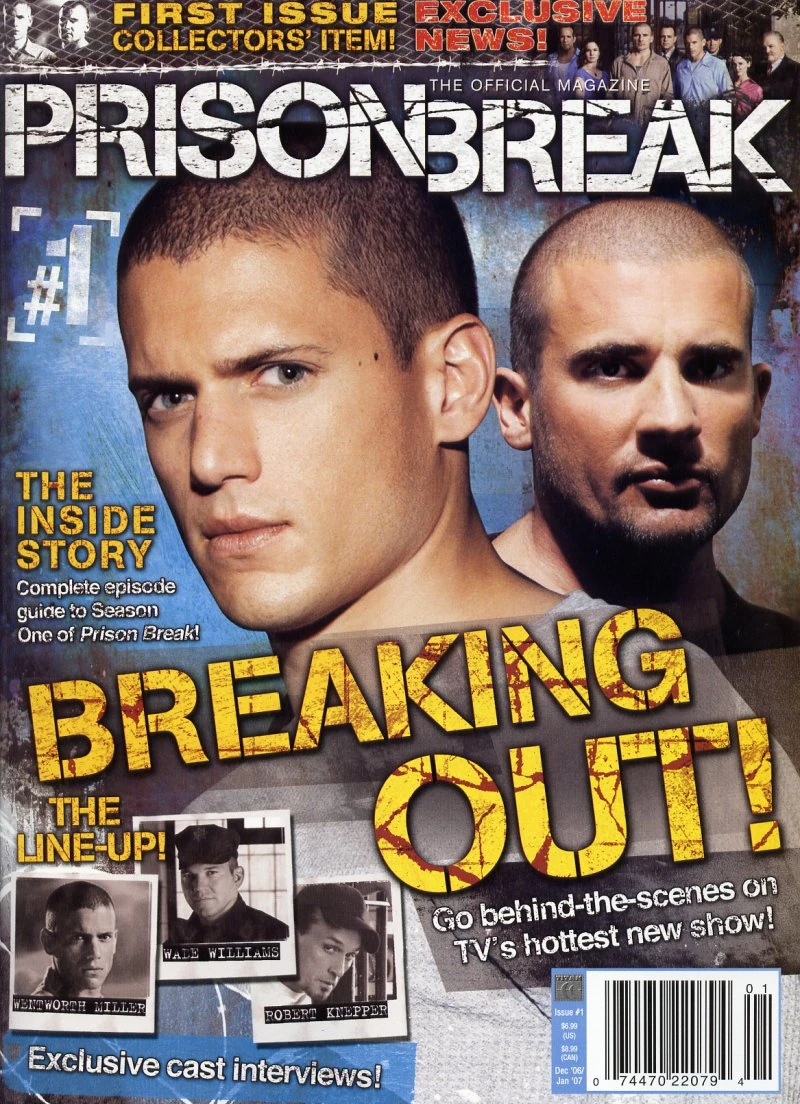 Prison Break Magazine - Issue 1 | Prison Break Wiki | Fandom