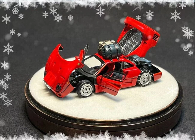 Ferrari F40 Red Christmas Edition Premium | Private Goods Model (PGM ...