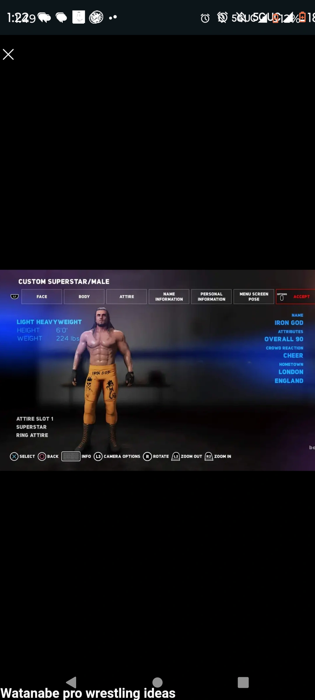 The Iron God | Pro Wrestling Animated Wiki | Fandom