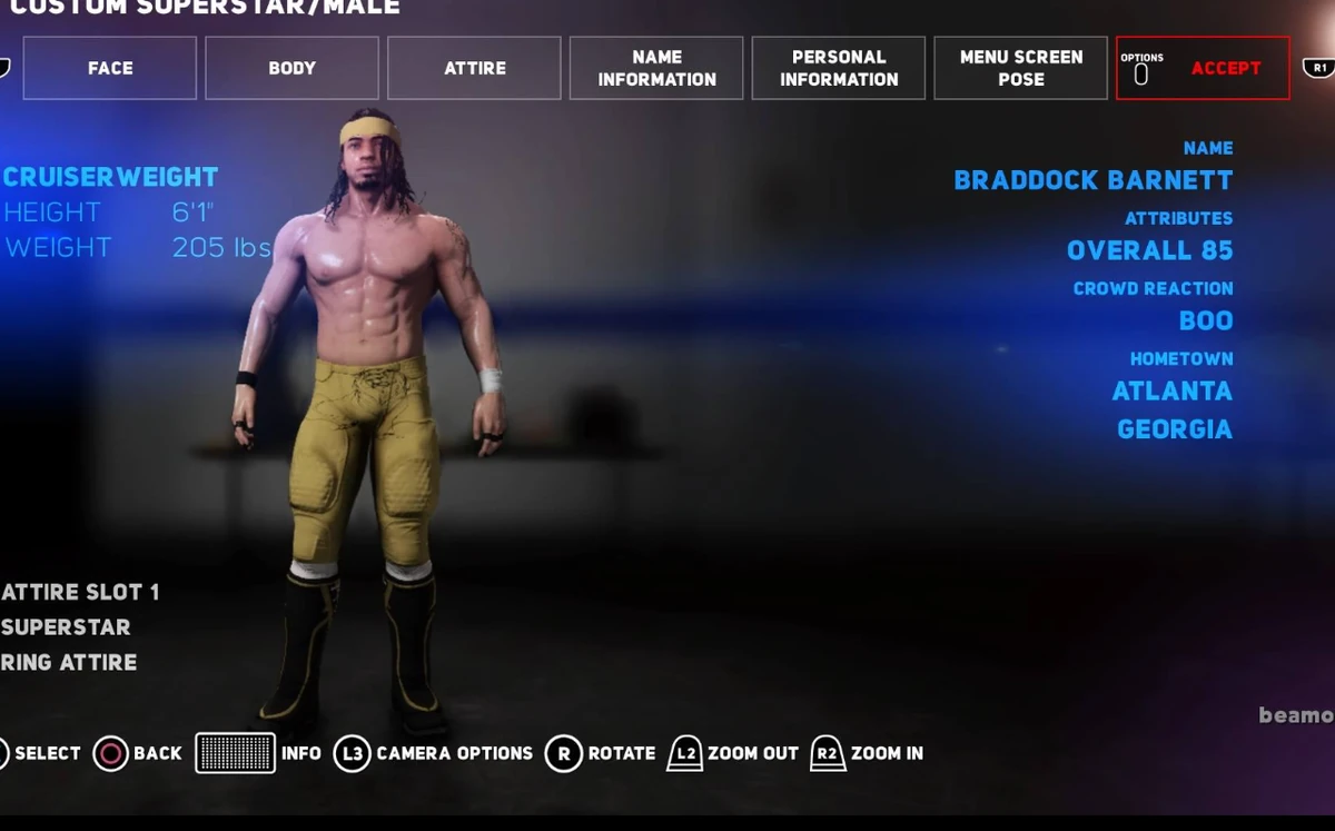 Braddock Barnett | Pro Wrestling Animated Wiki | Fandom