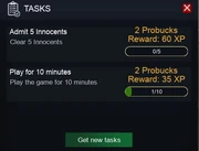 Tasks | Pro Border Wiki | Fandom