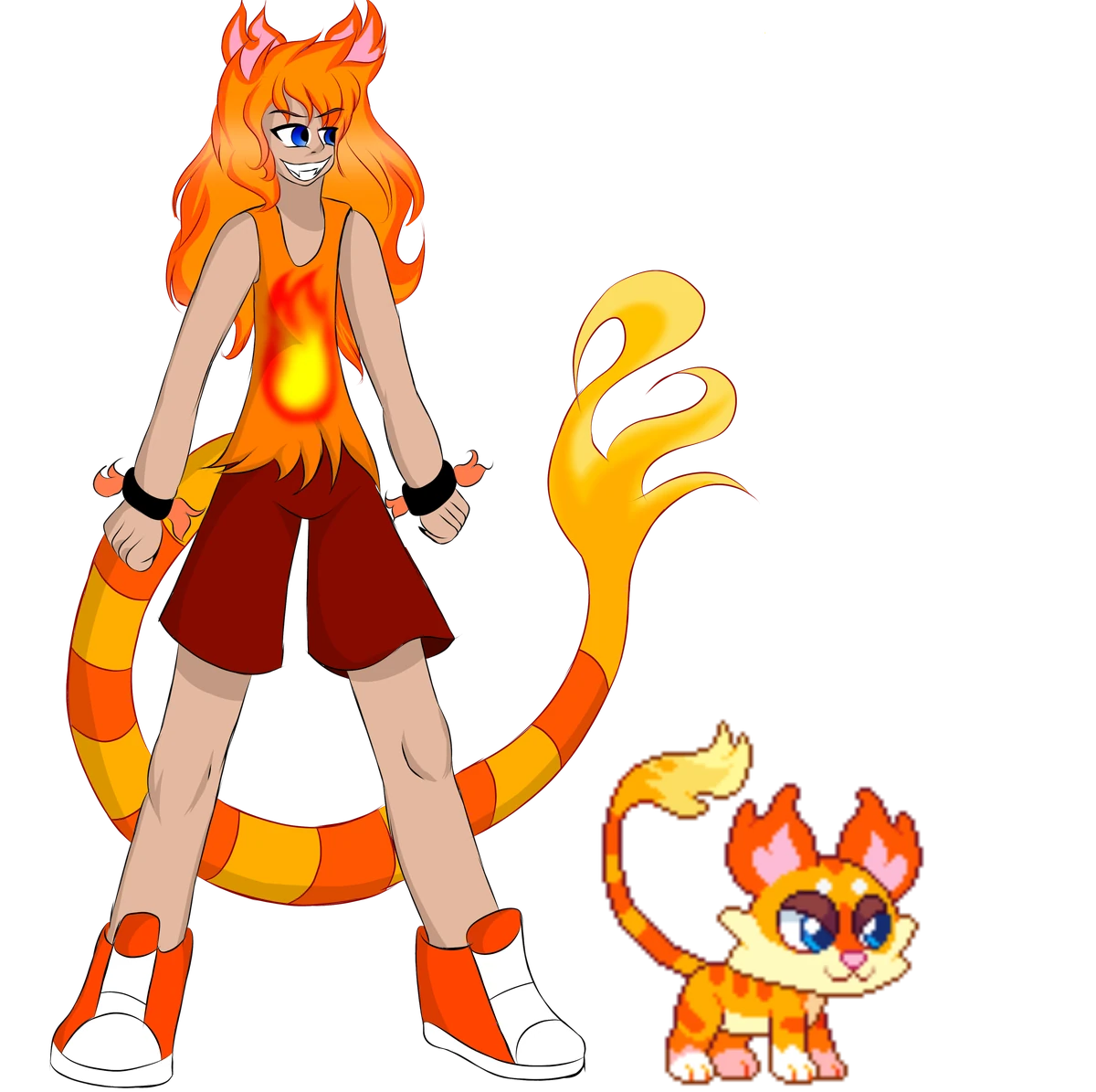 Tinyger Lavaflame | Prodigy Game Fanon Wiki | Fandom