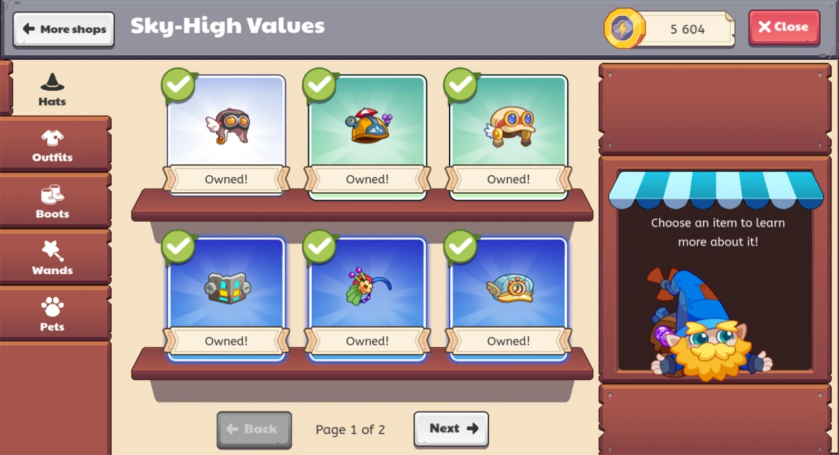 Sky-High Values | Prodigy Game Wiki | Fandom