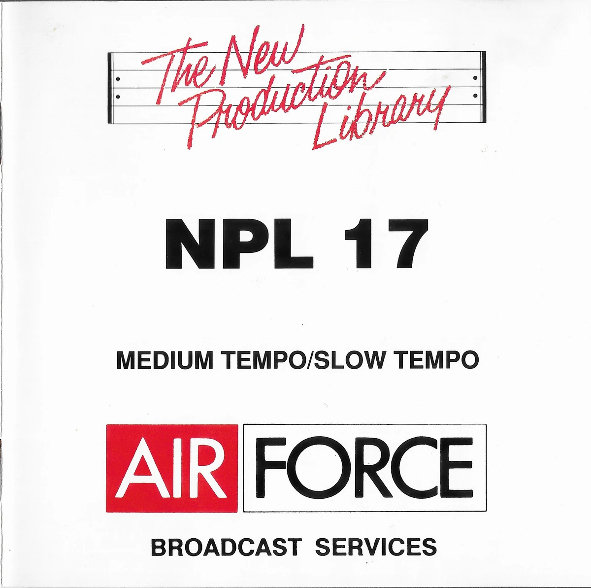 NPL 17 Medium Tempo Slow Tempo Production Music Wiki Fandom NPL 17 Medium Tempo Slow Tempo Production Music Wiki Fandom