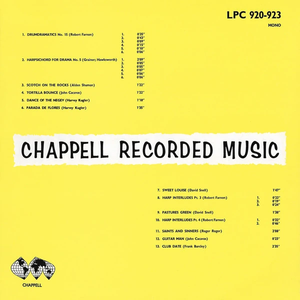 LPC 920-923 | Production Music Wiki | Fandom