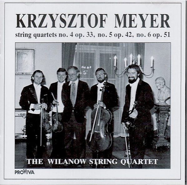 ISPV 162 - Krzysztof Meyer - String Quartets 4, 5 & 6 | Production Music Wiki | Fandom