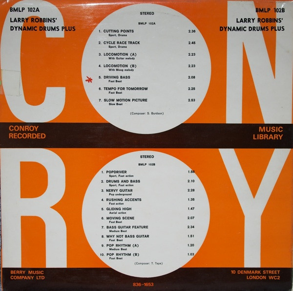 Bmlp 102 Larry Robbins Dynamic Drums Plus Production Music Wiki
