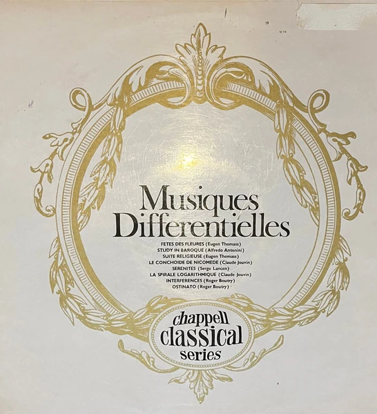 CLP 721 - Musiques Differentielles | Production Music Wiki | Fandom