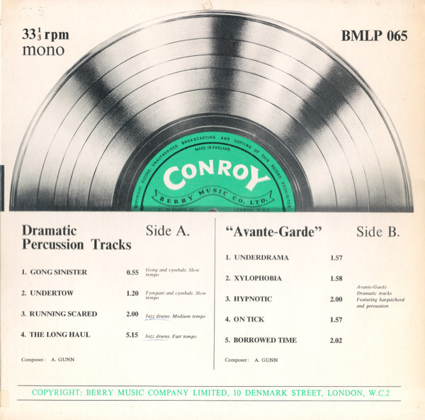 Bmlp 065 Dramatic Percussion Tracks Avante Garde Production