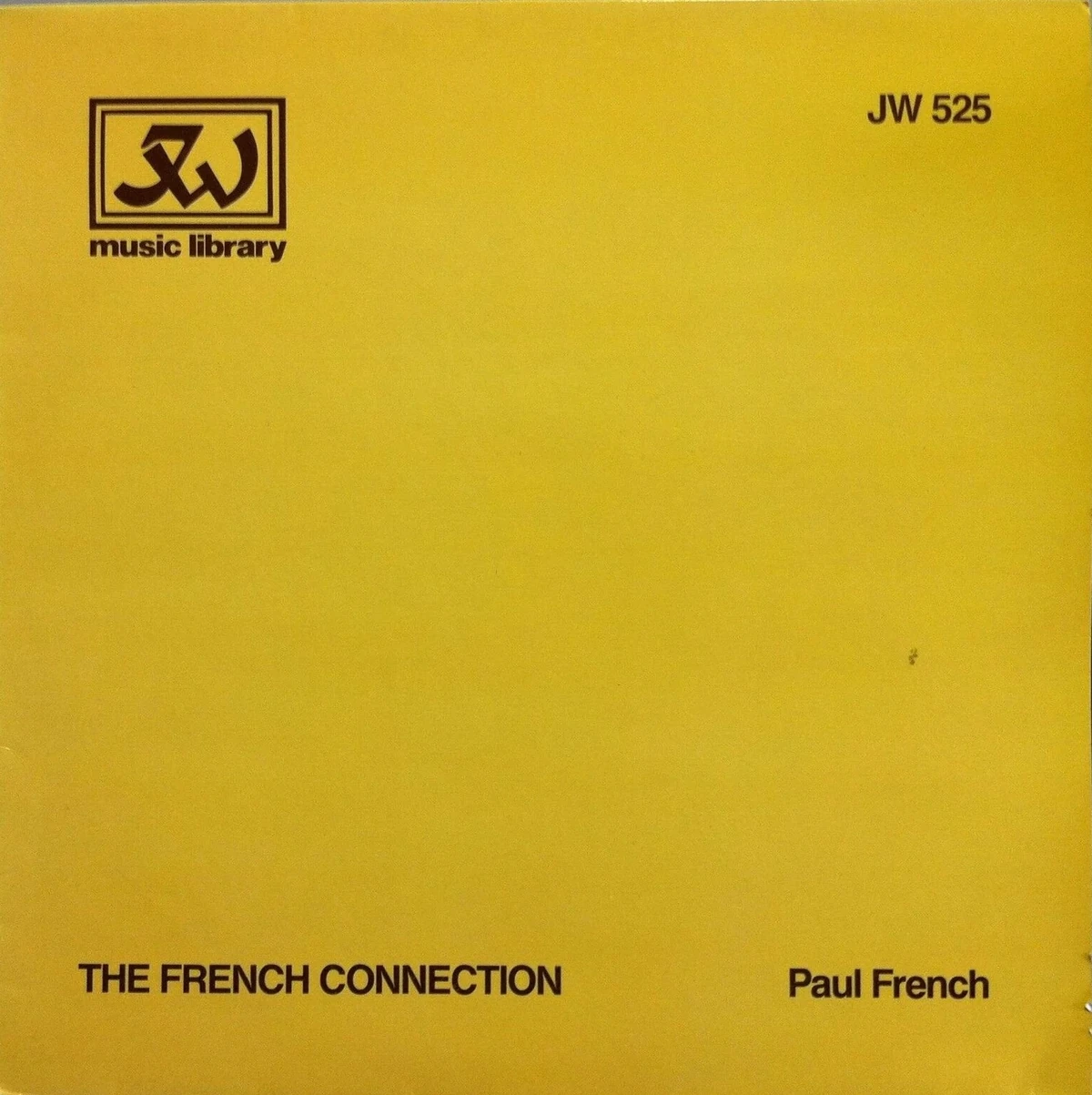 JW 525 - The French Connection | Production Music Wiki | Fandom