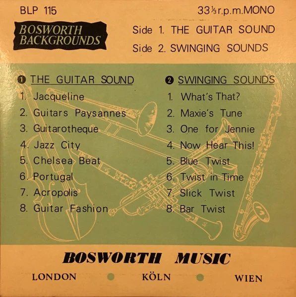 BLP 115 - The Guitar Sound/Swinging Sounds | Production Music Wiki | Fandom