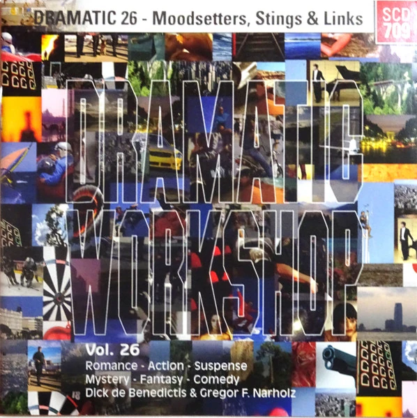 SCD 709 - Dramatic Workshop 26: Moodsetters, Links & Stings | Production Music Wiki | Fandom