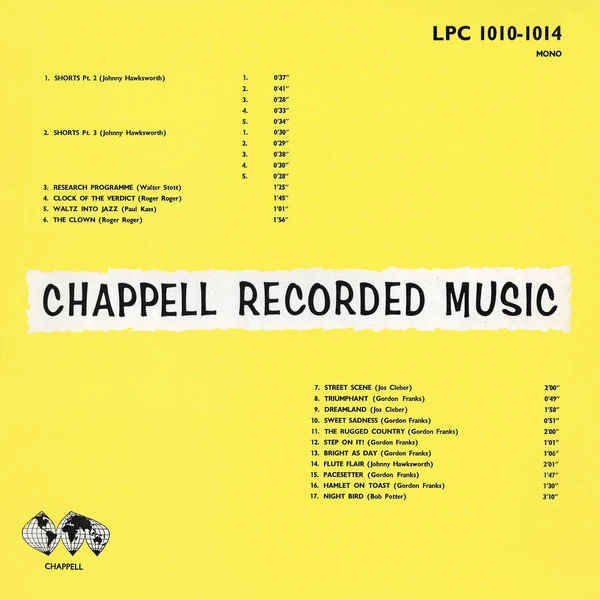 LPC 1010-1014 | Production Music Wiki | Fandom