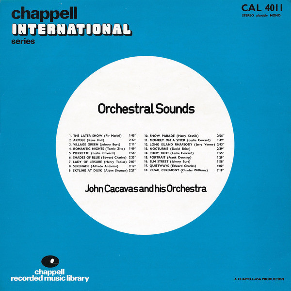 Cal 4011 Orchestral Sounds Production Music Wiki Fandom