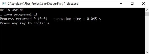 C++: Basic Concepts: Printing a Text: New Lines | Programming Tutorial ...