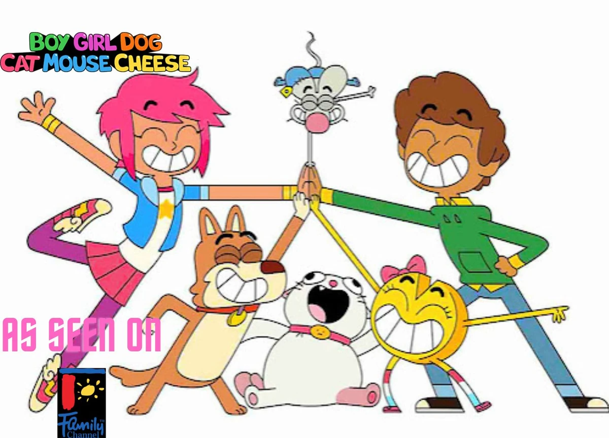 Boy Girl Dog Cat Mouse Cheese | Programs Club Party 1965-2022 X1 Wiki | Fandom