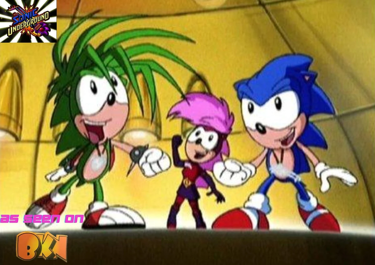 Sonic Underground | Programs Club Party 1965-2022 Wiki | Fandom