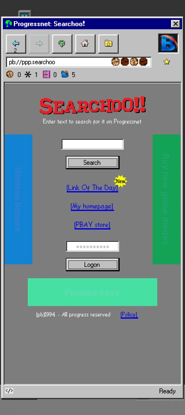 Browser | Progressbar95 Wiki | Fandom