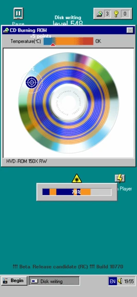 Disk Writing | Progressbar95 Wiki | Fandom