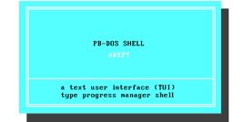 PB-DOS Shell | Progressbar95 Wiki | Fandom